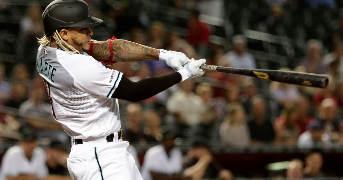 D-backs’ All-Star Marte out for season with back injury | The Seattle Times