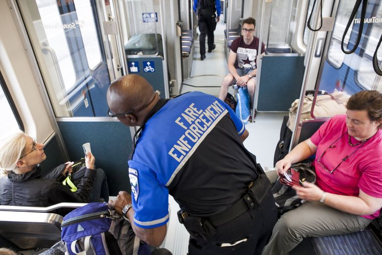 Seattle Link Light Rail Fare Enforcement | Shelly Lighting