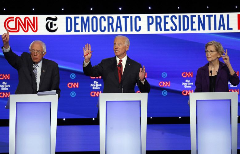 Debate takeaways: Warren attacked, 70s club avoids age issue | The ...