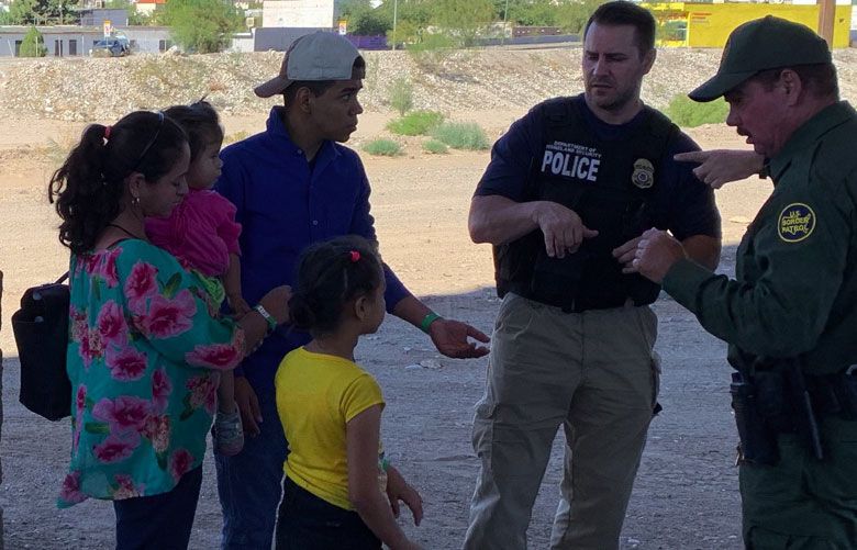 Bearing witness to the very real human drama on our southern border ...