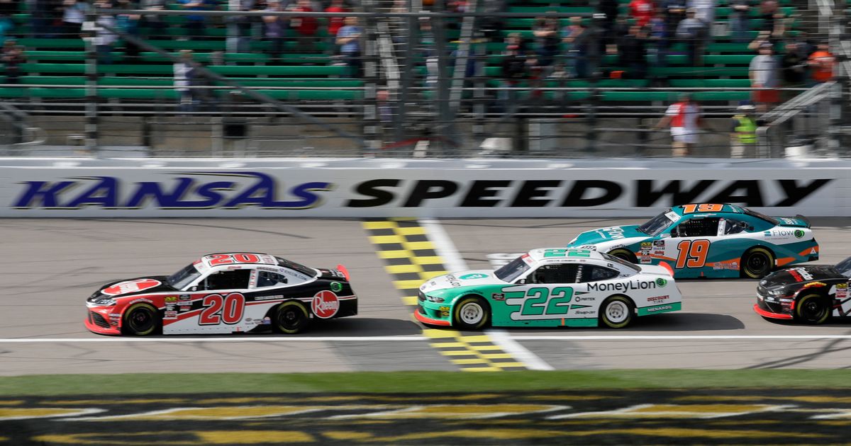 Jones tops Xfinity playoff contenders in wild Kansas race | The Seattle ...