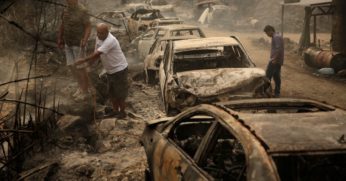 Wildfires spread through parts of Lebanon, Syria | The Seattle Times