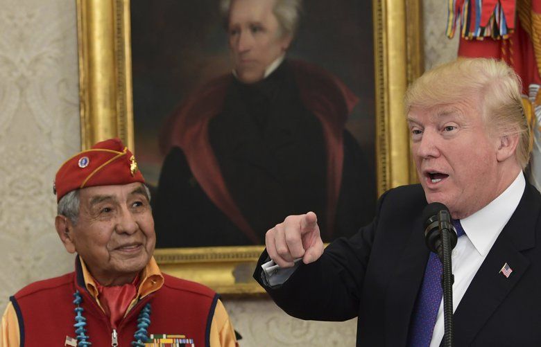 Correction: Trump-Native Heritage Month story | The Seattle Times