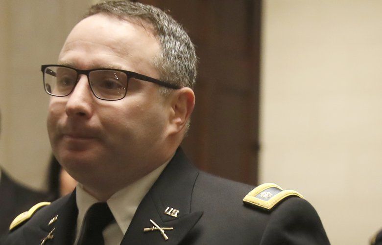 Who Is Alexander Vindman White House Aide Reported Ukraine Concerns