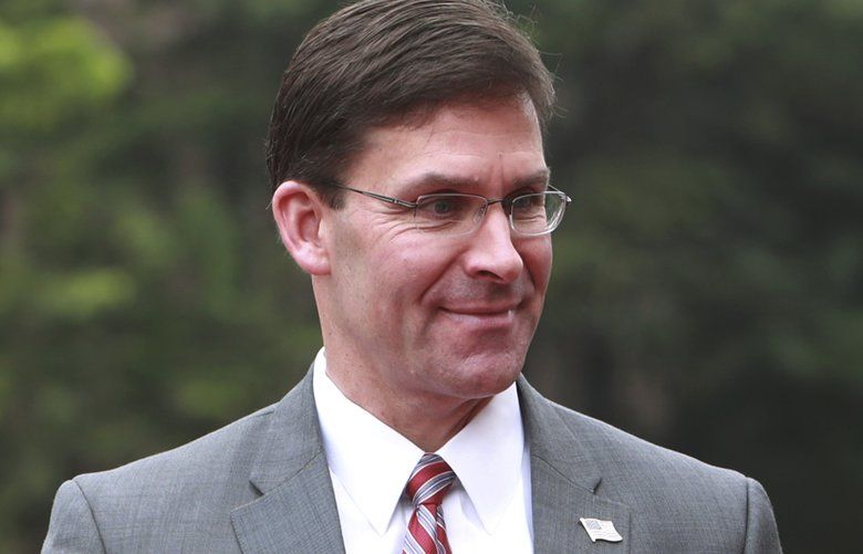 Esper says Trump ordered him to stop SEAL review board | The Seattle Times