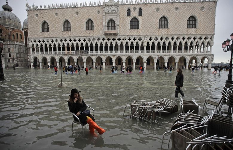 Venice floods because of highest tide in 50 years | The Seattle Times