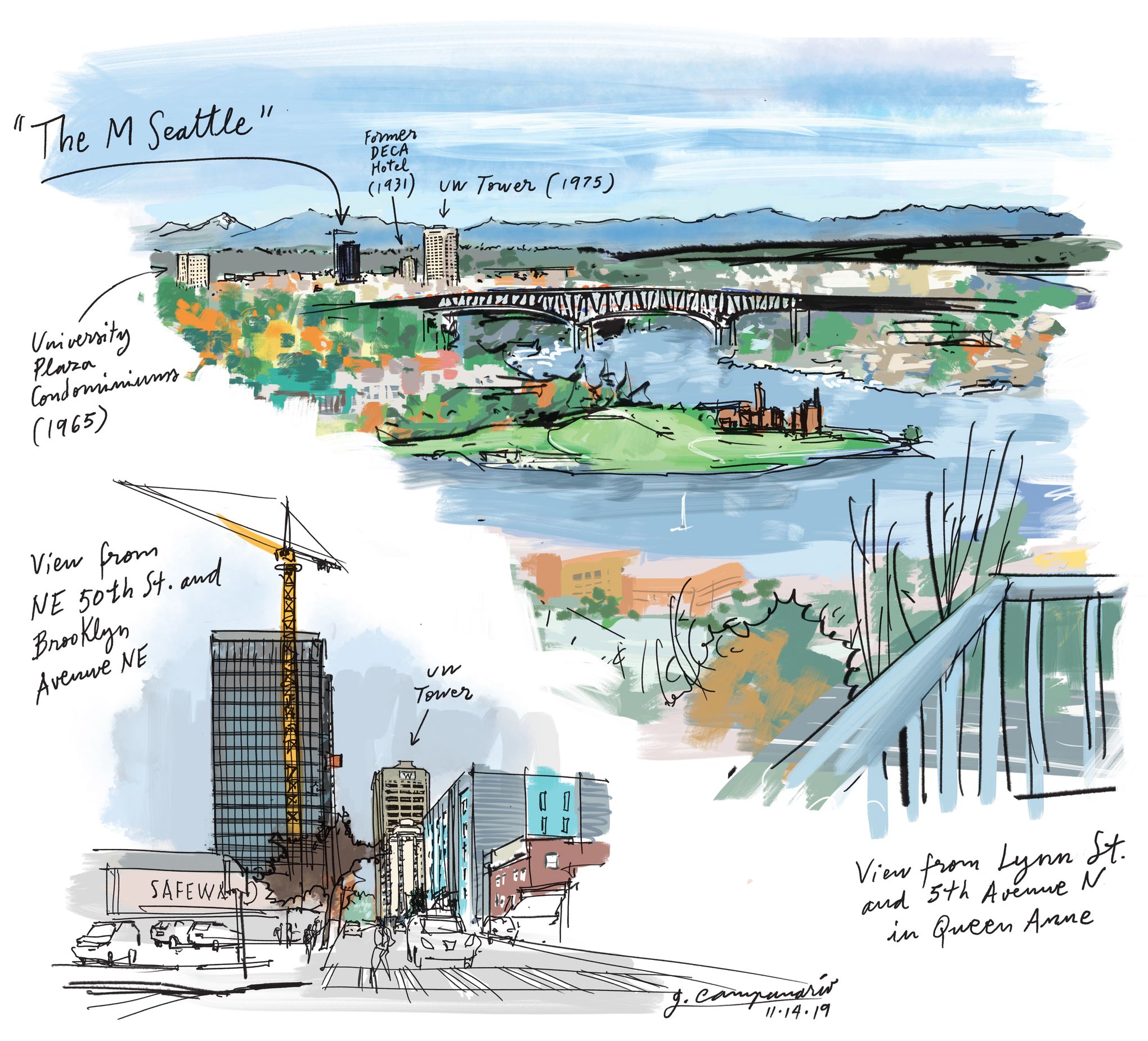 As Seattle expands, the U District skyline is morphing for the first ...