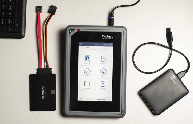 Imagine being on trial, with exonerating evidence trapped on your phone ...