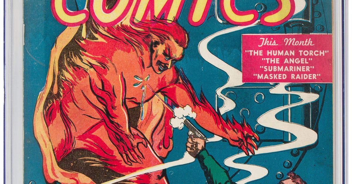 First Marvel Comics issue sells in Texas for $1.26 million | The ...