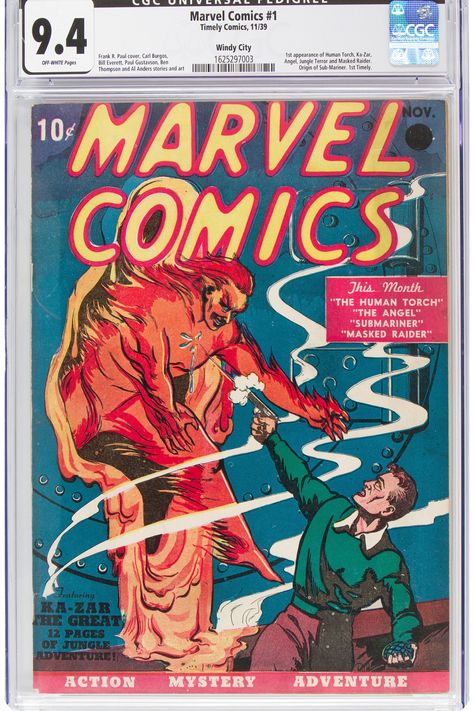 First Marvel Comics issue sells in Texas for $1.26 million | The ...