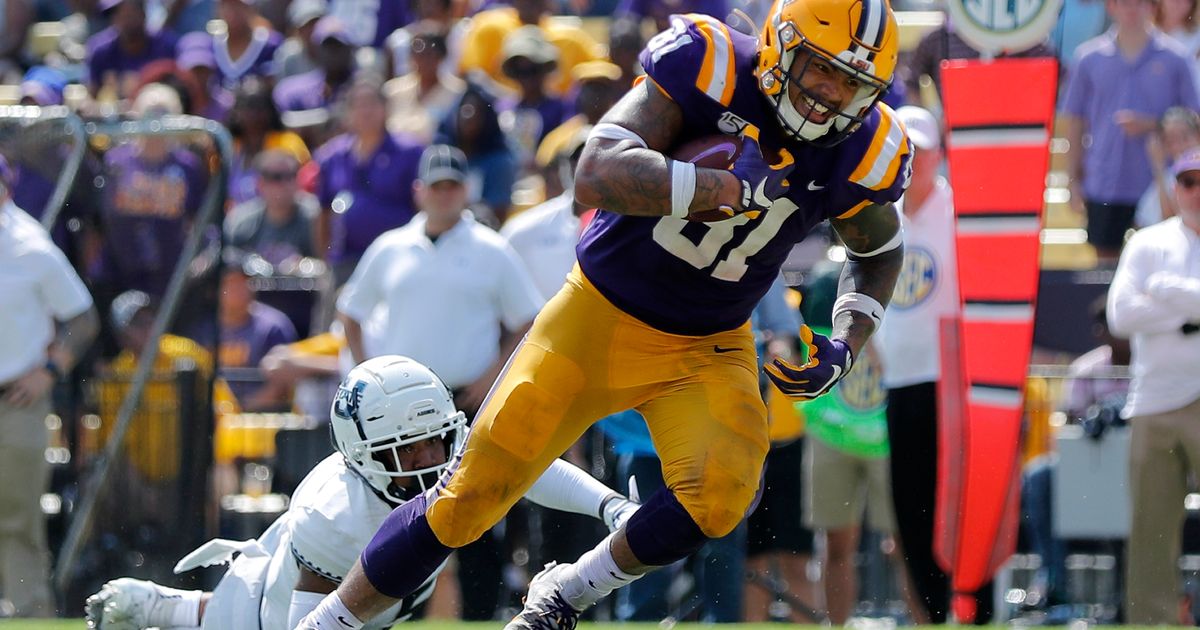 Moss envisions more highlight-reel plays for No. 1 LSU | The Seattle Times