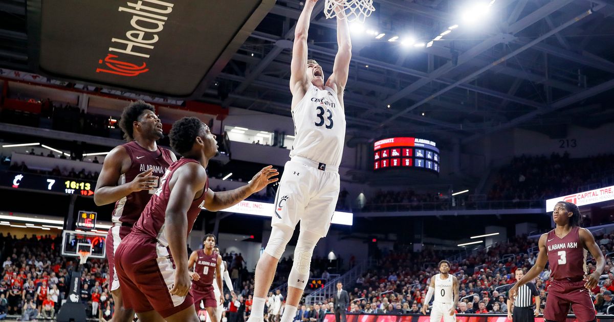 Cincinnati rolls over Alabama A&M with top scorer benched | The Seattle ...