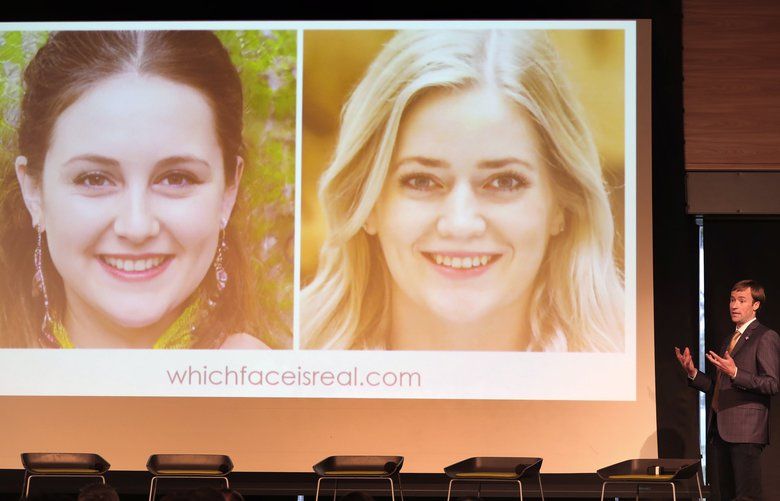 Can you tell which face is real? UW and WSU plan to fight digital ...