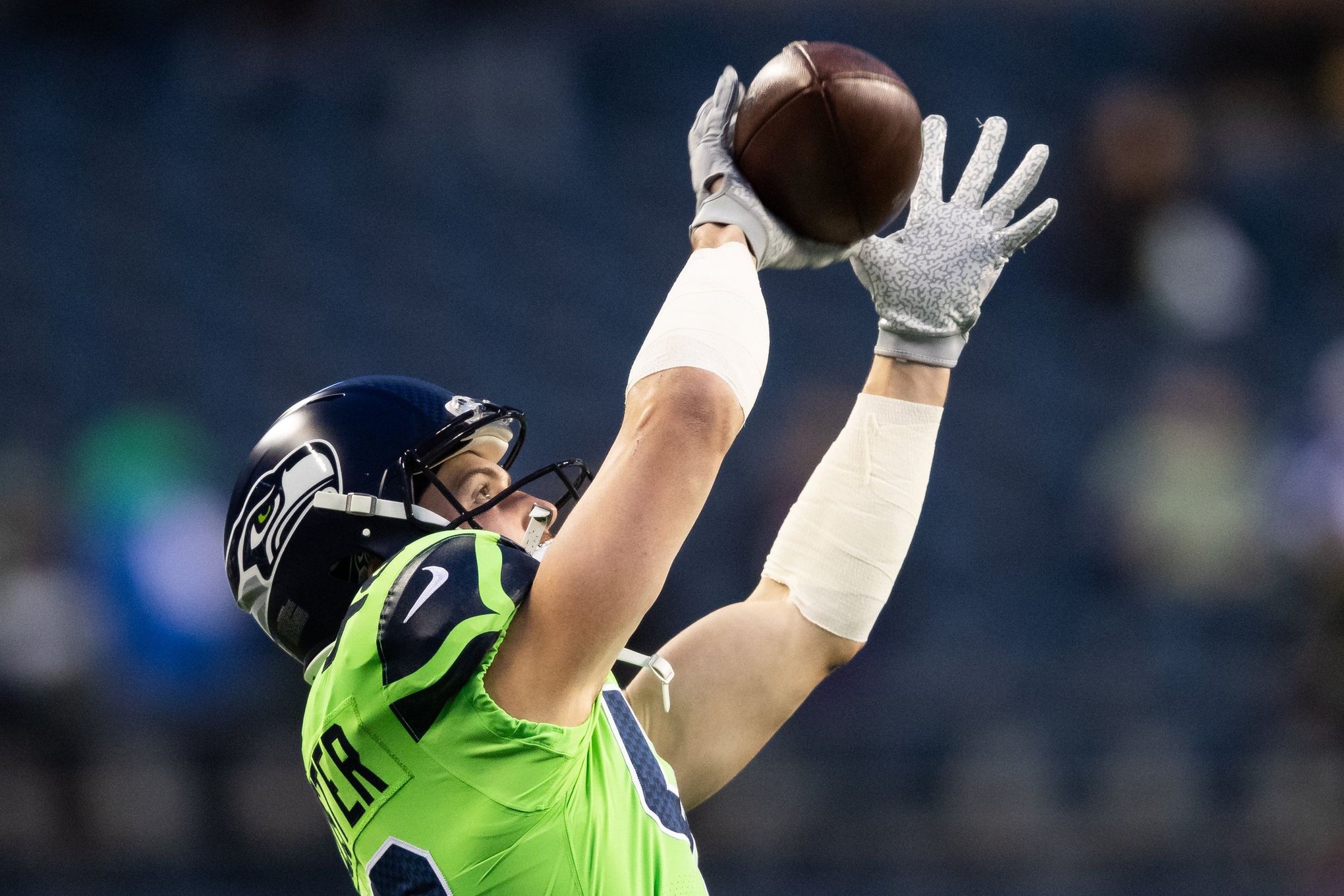 How tight end Jacob Hollister became the Seahawks’ most unexpected ...