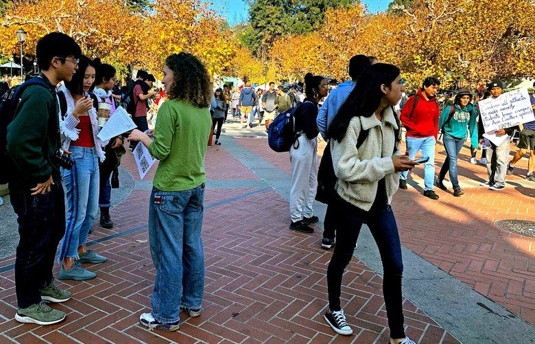 Tech recruiters were once welcomed on campus. Now they face protests ...