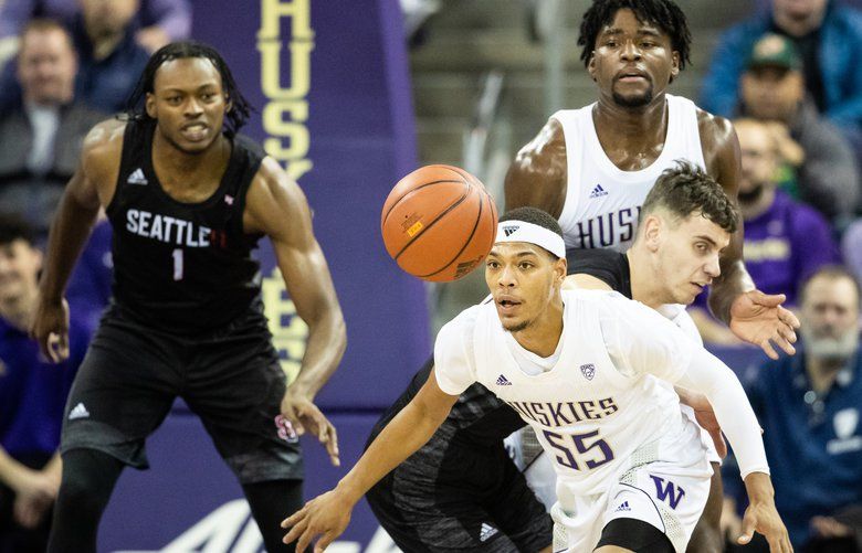 Washington men face early struggle before pulling away to defeat ...