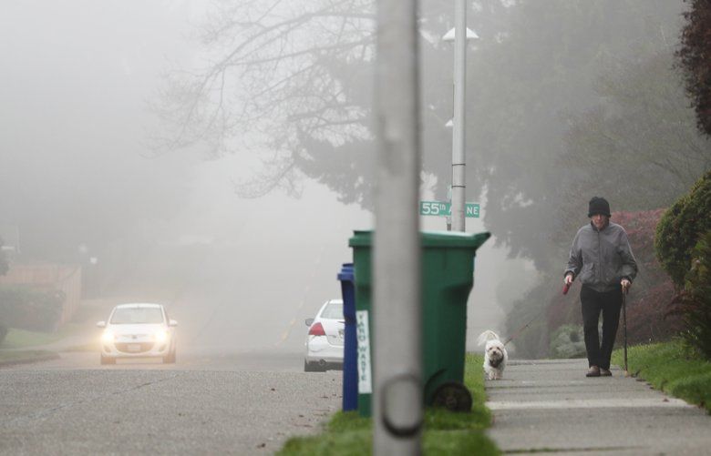Seattle-area weather: After fog and black ice, weekend looks rainy ...