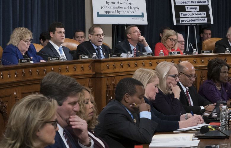 House committee delays historic vote on Trump impeachment | The Seattle ...