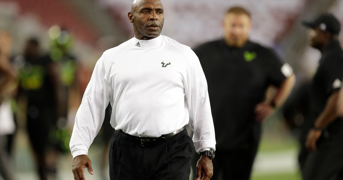 USF fires coach Charlie Strong after 3-season slide | The Seattle Times