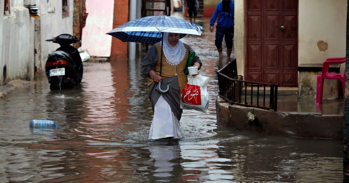 Heavy rain causes floods, paralyzes Lebanon’s capital | The Seattle Times