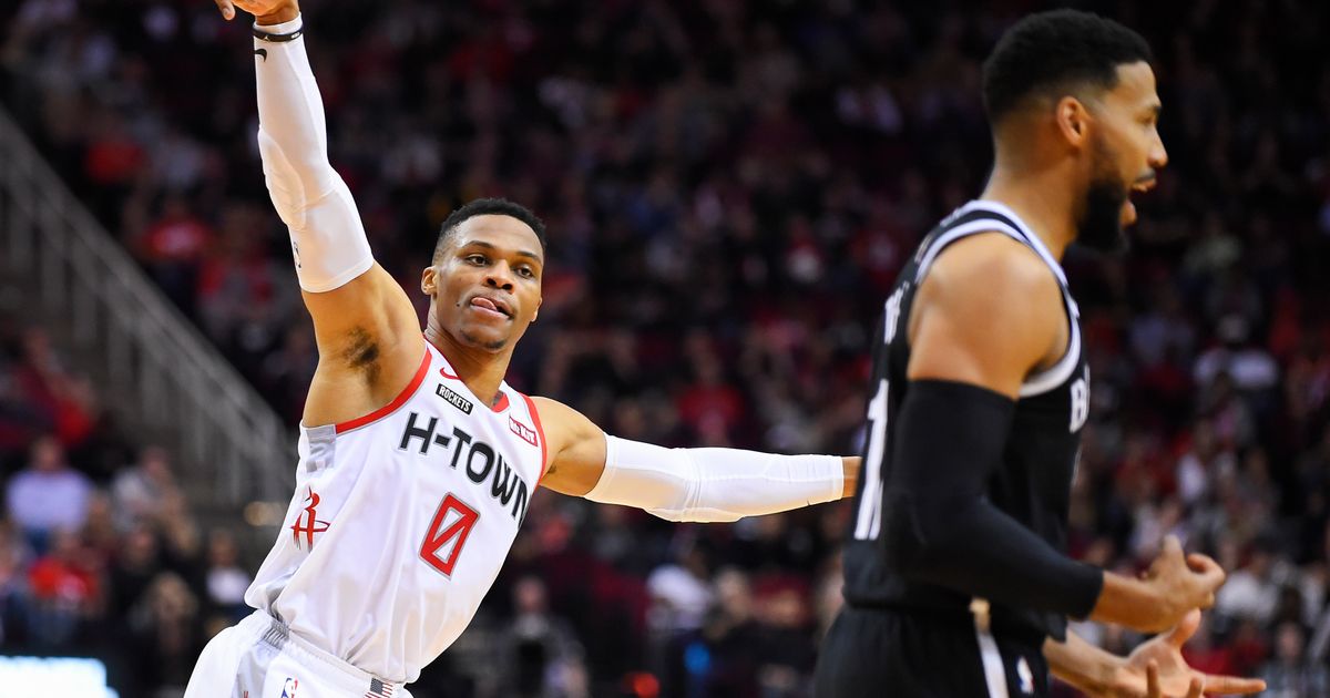 Harden scores 44 as Rockets beat Nets 108-98 | The Seattle Times