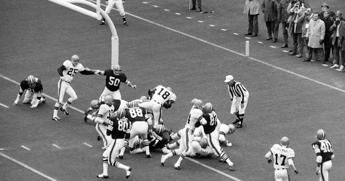 NFL At 100-AP Was There-Browns-Bengals 1970 | The Seattle Times