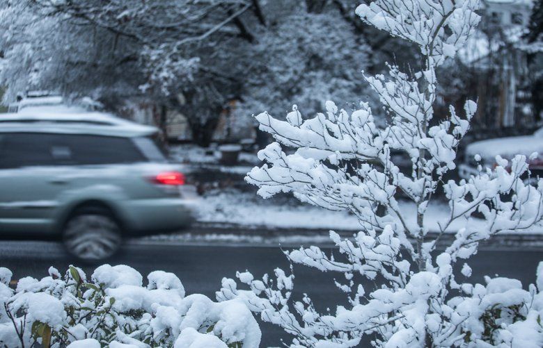 How it unfolded: Snow hits Puget Sound region Monday, more expected ...