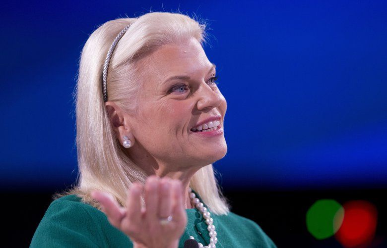 Ginni Rometty, 1st female CEO at IBM, to step down in April | The ...