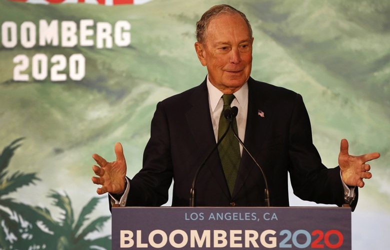 AP FACT CHECK: Trump gets rise out of ‘Mini Mike’ Bloomberg | The ...