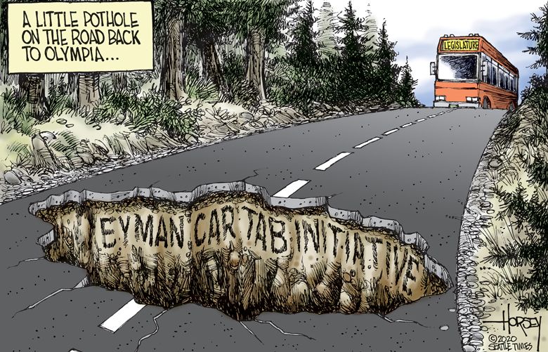 A big political pothole | The Seattle Times