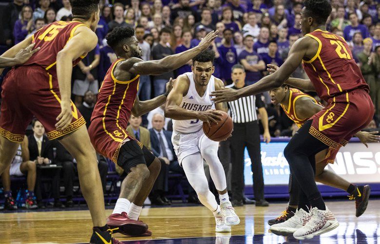 With Quade Green out, Huskies hoping Jamal Bey can learn on the fly to ...