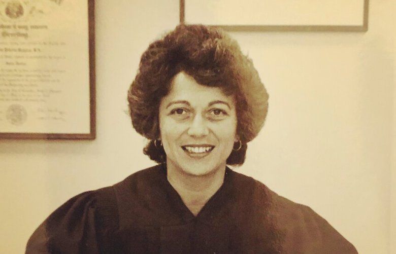 Former Washington Supreme Court Justice Rosselle Pekelis, ‘a force of ...
