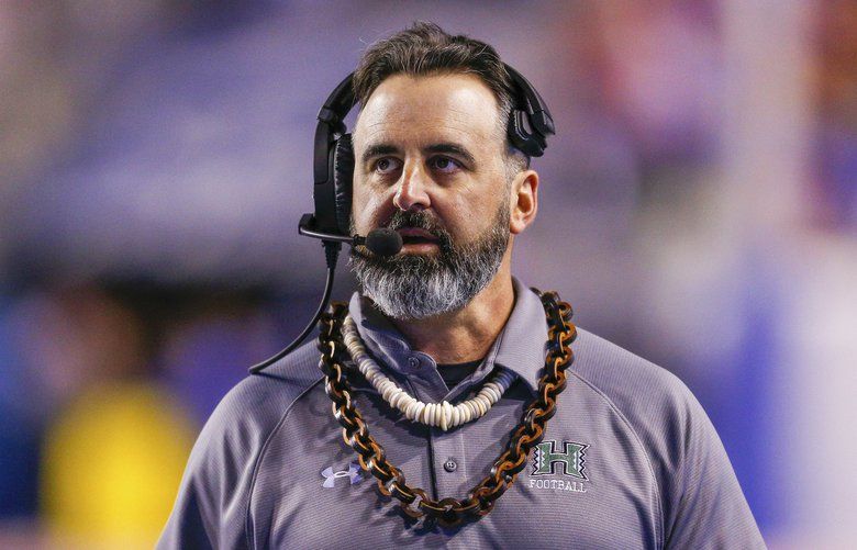 WSU Cougars to hire Hawaii’s Nick Rolovich to replace Mike Leach as ...