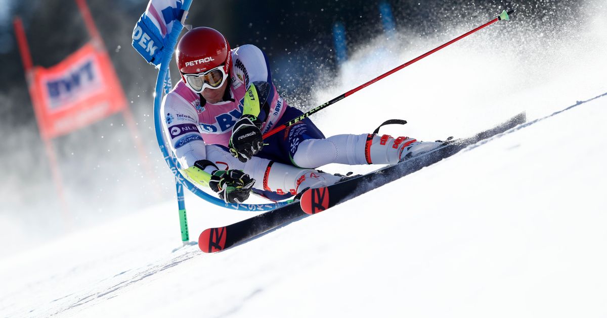 Kranjec wins World Cup giant slalom, leads standings | The Seattle Times