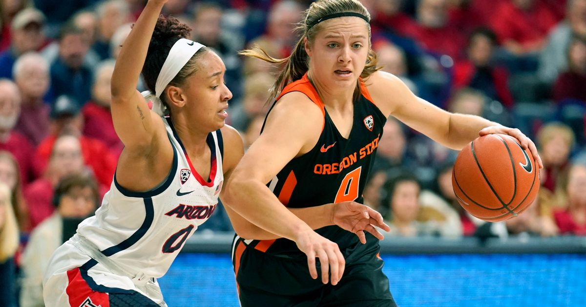 Pivec lifts No. 3 Oregon State over No. 18 Arizona 63-61 | The Seattle ...