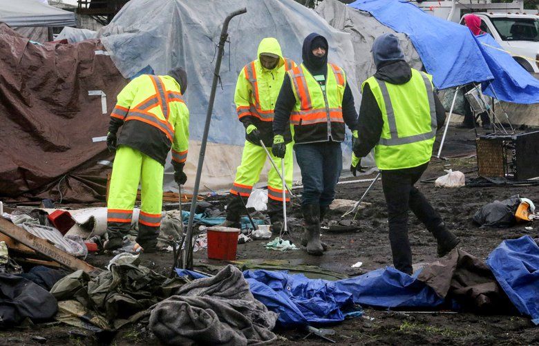 City could be doing more to tackle homeless encampment trash, auditor’s ...