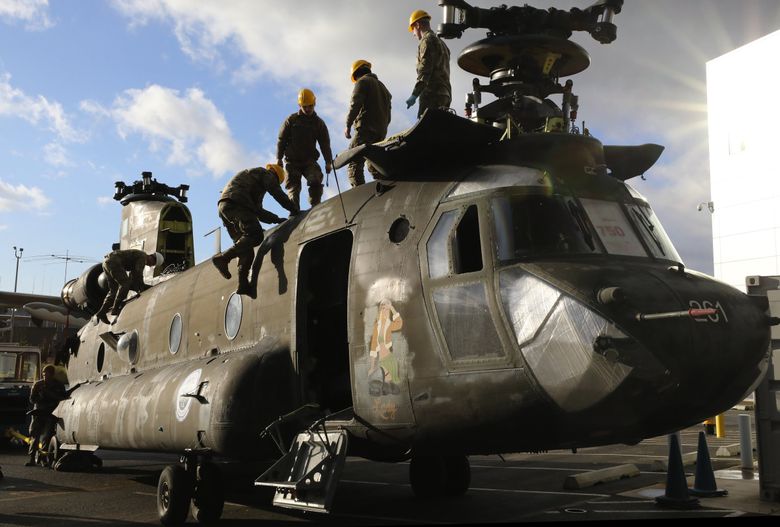 Old Chinook Helicopter Pics