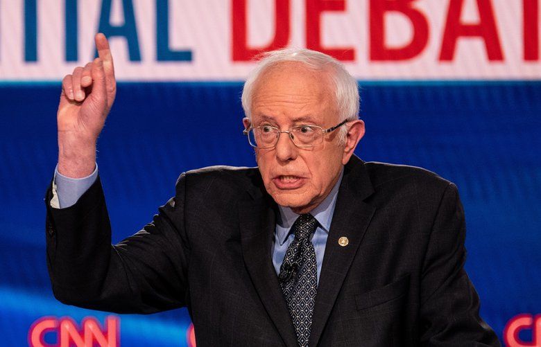 Combative debate shows Bernie Sanders isn’t going quietly off the 2020 ...