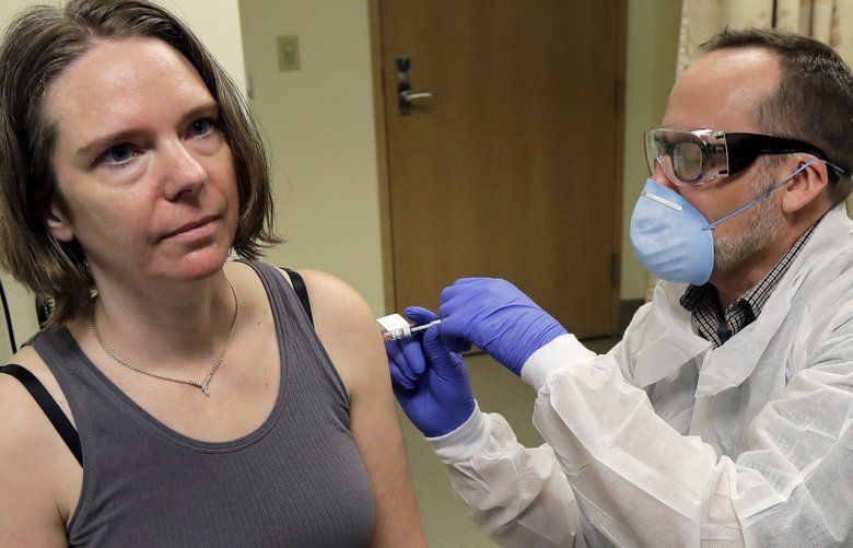 AP Exclusive: Coronavirus vaccine test opens with 1st doses | The ...