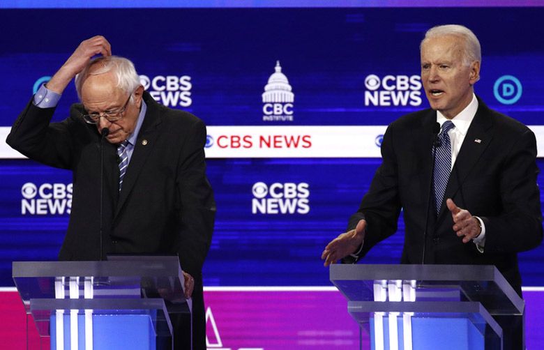 ‘Bigger than any one of us’: Biden, Sanders tackle pandemic | The ...