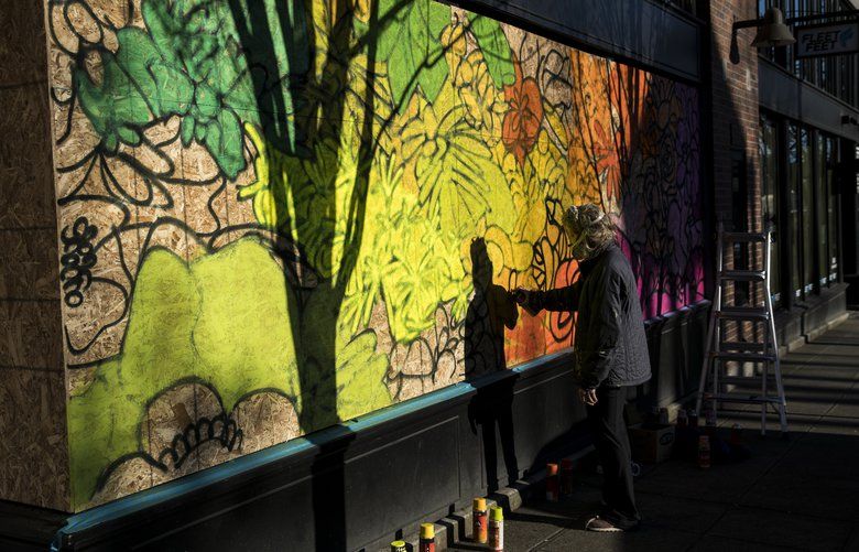 In a tough time for Seattle because of the coronavirus, artists ...