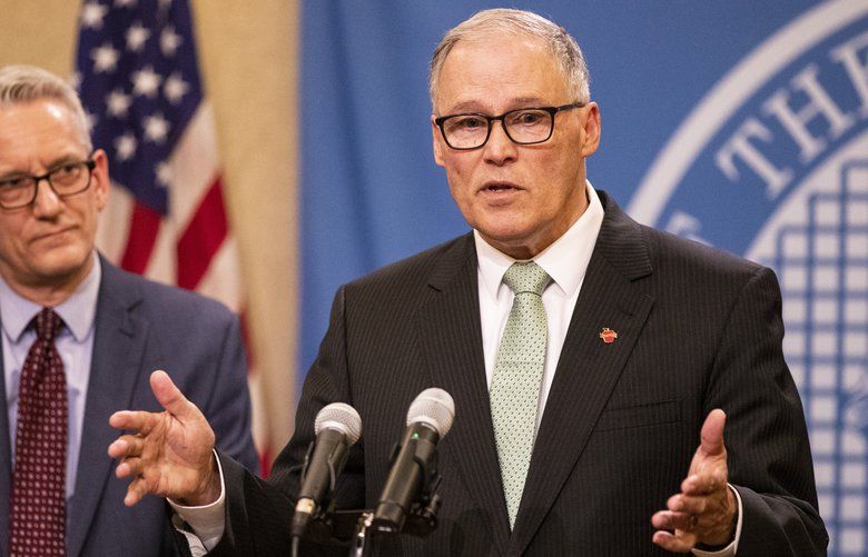 Gov. Inslee said the first things that shut down during his emergency ...