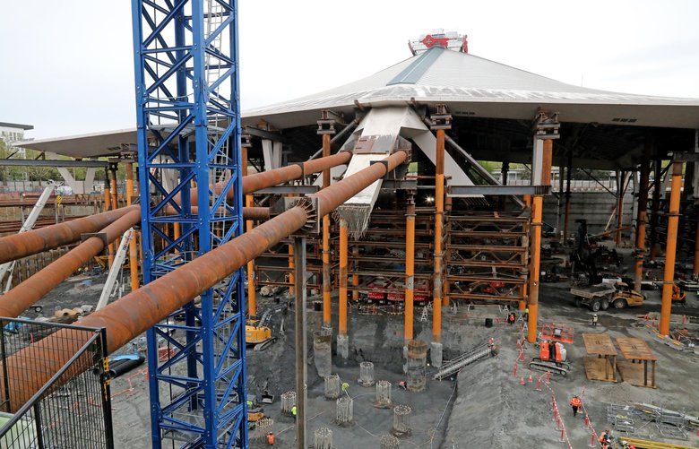 Demolition and digging done, KeyArena readies for walls to be built as ...