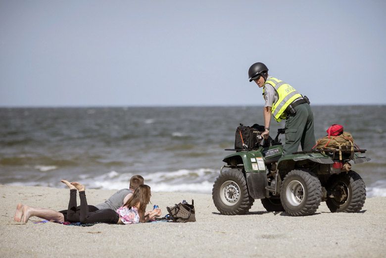Local officials protest governor’s decision to reopen beaches in hard ...