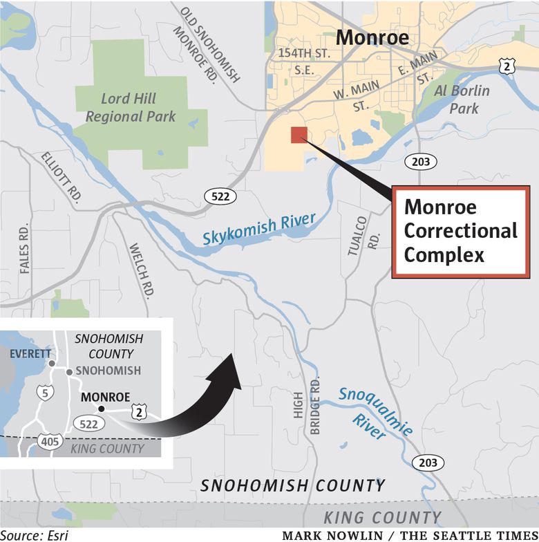 Map Of Oregon Prisons
