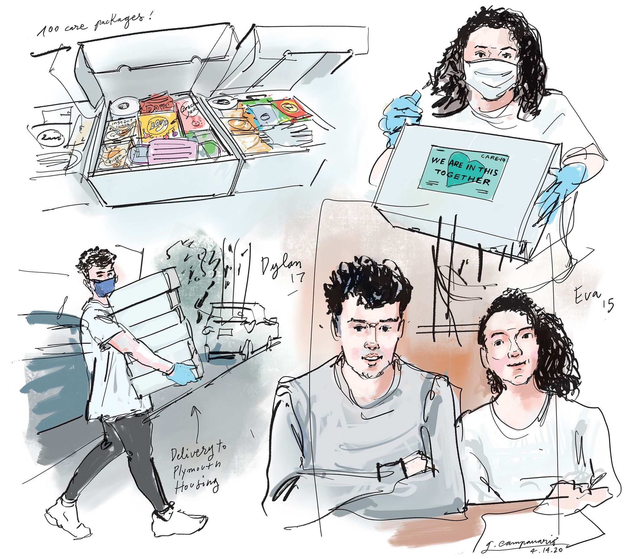 Seattle teens raise funds — and build a website — to deliver care ...