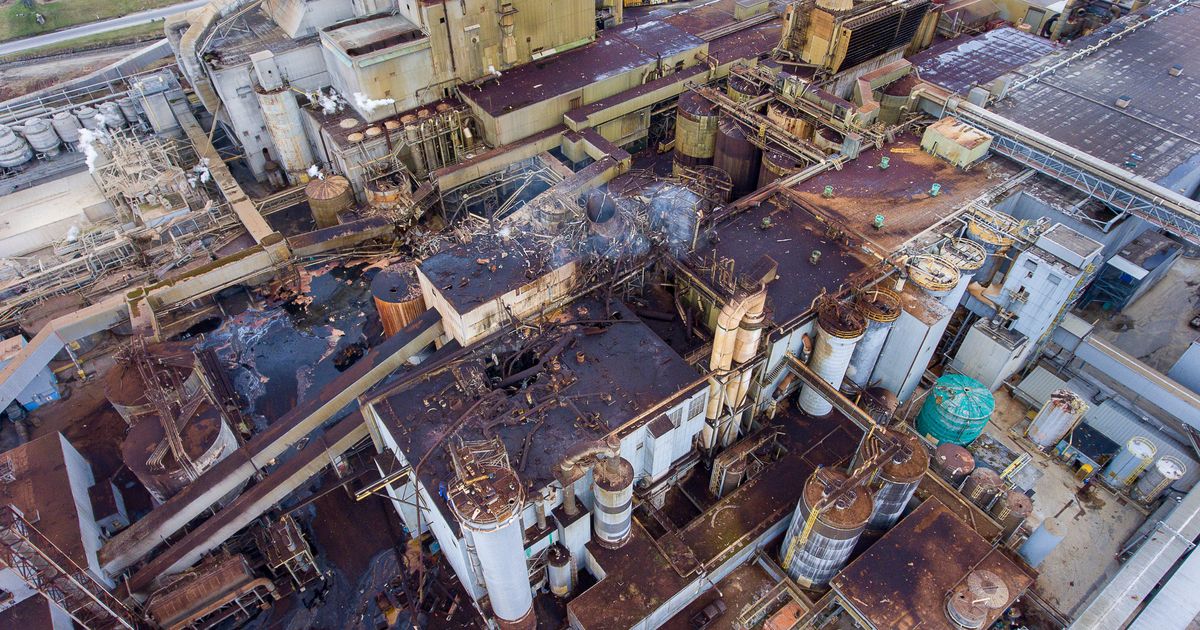 Paper mill is back in business after dramatic explosion | The Seattle Times