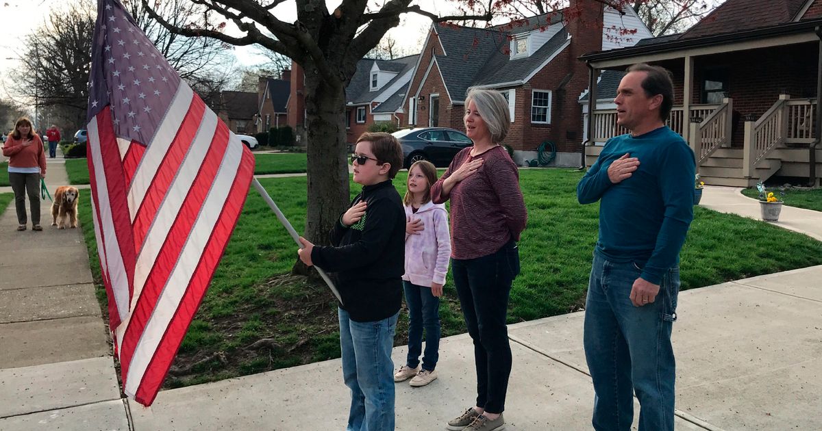 Pledge brings Ohio neighborhood together — at a distance | The Seattle ...