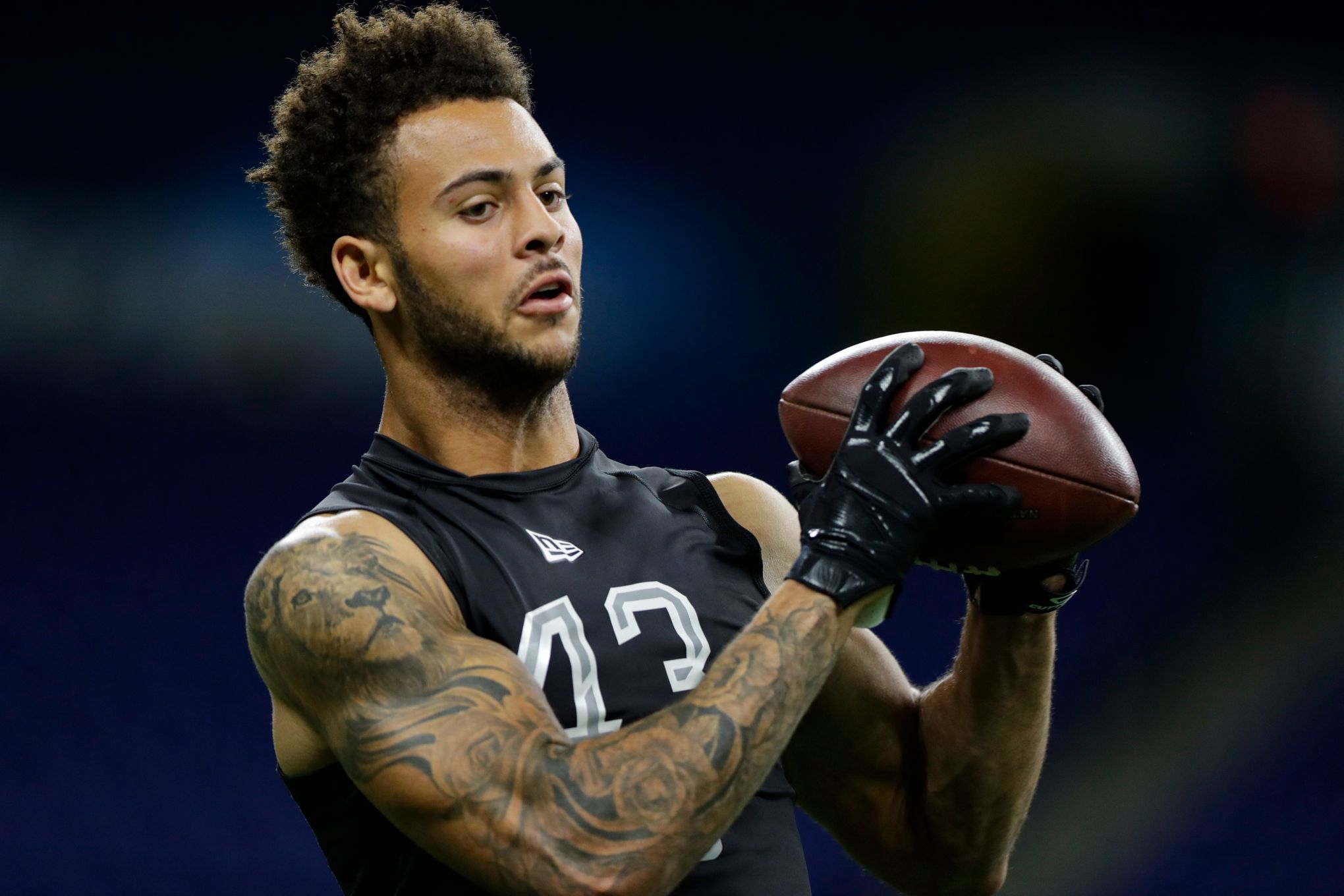 Ty Pittman Tattoos Colts Grab USC WR Pittman, Wisconsin RB Taylor In