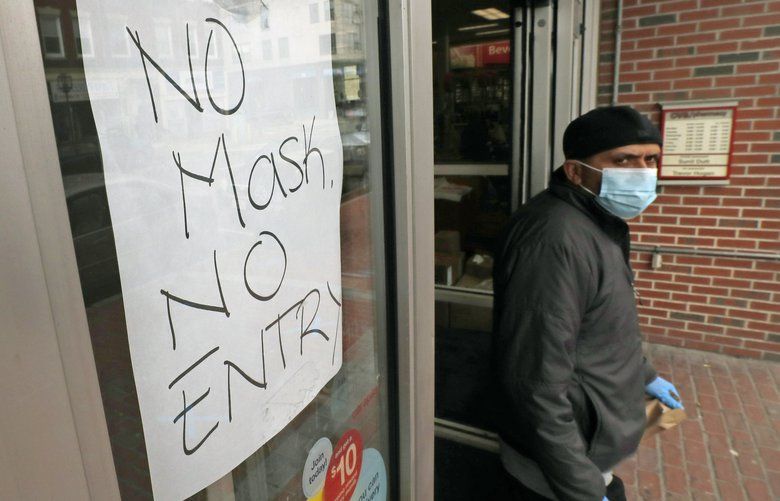 Store workers become enforcers of social distancing rules | The Seattle ...